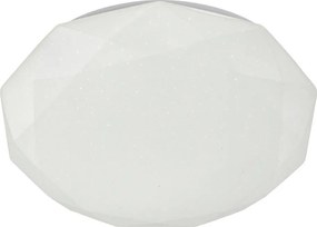 Stropní LED svítidlo Hex, 1x LED 72w, 3000-6000k, (fi 50 cm), w, s ovladačem