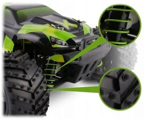 Overmax - RC auto na dálkové ovládání X-MONSTER 3.0 1700 mAh Black/Green