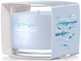 Yankee Candle –  votivní svíčka ve skle Ocean Air (Oceánský vzduch), 37 g