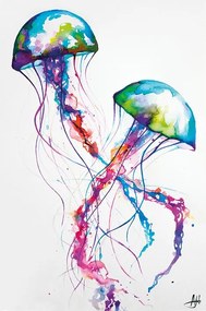 Plakát - Jellyfish, Marc Allante