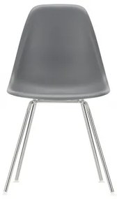 Eames Plastic Chair RE DSX chrom grafitová Vitra