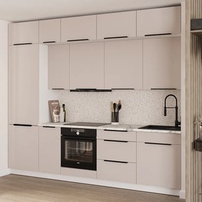 COMO | horní skříňka 80 NAGU-36 1F výklopná | 80 cm | HLUBOKÁ | bílá/kašmír