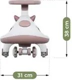 Tulano Focus 45 šedá / LED gravitační odrážedlo / pro děti od 3 let