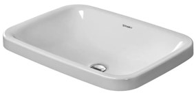 Duravit DuraStyle - Vestavěné umyvadlo, hladké, 60x43 cm, bílé 0372600000