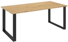 Jídelní stůl Industrial 185x90 cm Dub artisan