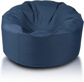 Ecopuf Sedací vak ECOPUF - MINI ISLAND polyester NC8 - Tmavě modrá