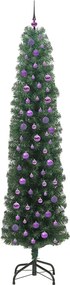 Umělý vánoční stromeček Zelená 240 cm PVC, ocel a plast 3394975