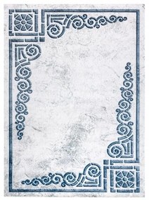 Luxusní kusový koberec akryl Amy modrý 160x230cm