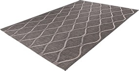 Kusový koberec Nordic 871 grey – na von aj na doma, 80x150, šedá, chodba / predsieň, Obsession