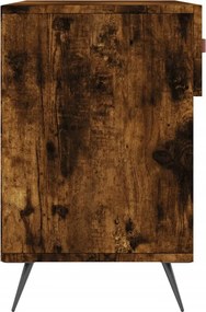 vidaXL Botník 102 x 35 x 55 cm kompozitní dřevo [829713] Barva: hnědý dub