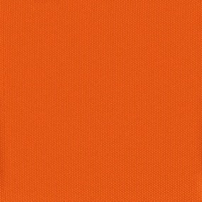 Altán s bočními stěnami 6 x 3 m Oranžová Polyester a ocel 3376002