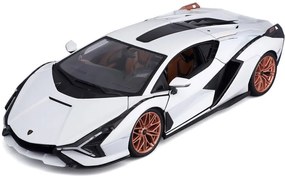 Bburago lamborghini sián fkp 37 1:18 bílá