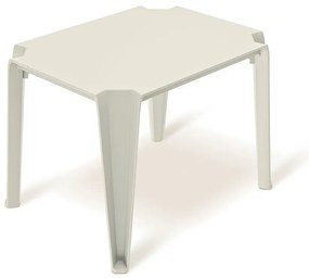 Zahradní konferenční stolek LOTTIES 77x50x56,5 cm béžový