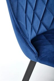 Halmar Jídelní židle K450 - černá