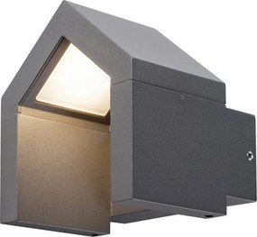 LA 1000797 BONA venkovní nástěnné svítidlo, LED, IP54, antracit, 3000K - BIG WHITE (SLV)