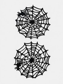 Sinsay - Prostírání na stůl s halloweenským motivem 2 ks - černá