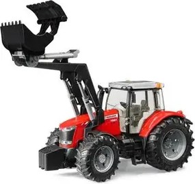 Bruder 03047 Traktor Massey Ferguson s předním nakladačem / od 3 let