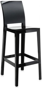 Kartell - Barová židle One More Please vysoká, černá