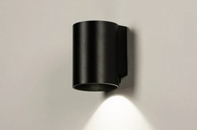 Nástěnné venkovní svítidlo na fasádu Canno 11 Black IP65