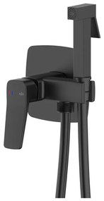 KFA Armatura 4529-512-81 -Bidet. baterie se sprškou pro pod. ins. MALAGA černá 4529-512-81