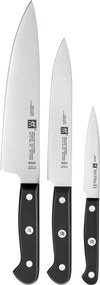 Šéfkuchařský nůž, uzenářský nůž a krájecí nůž Gourmet 3 díly