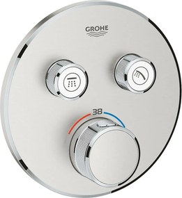 Grohe Smart Control termostat s termostatickou baterií supersteel 29119dc0 G29119DC0