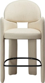 Béžová barová židle (výška sedáku 68,5 cm) Aole – DAN-FORM Denmark