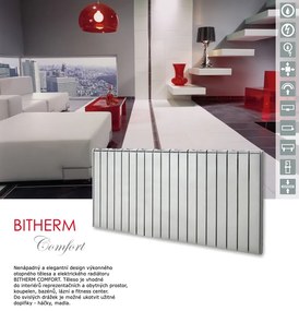 ELVL Bitherm elektrický radiátor Comfort 2075x500 mm elektrické provedení ELVL1506