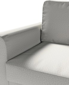 Potah na pohovku IKEA Backabro,  3-místná, rozkládací barva šedá látka pletený vzor