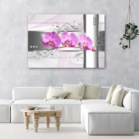 Obraz na plátně Květ orchideje - 120x80 cm