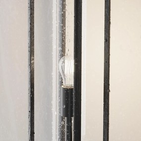 M O452FL-01GF1 Venkovní svítidlo Cell E27 15W IP54 černý hliník čirý plast - MAYTONI