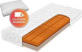 Matrace Romantika Kašmír + DÁREK Visco polštář Lenošek, 120