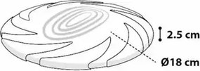 Flamingo Frisbee Morrison gumové průměr 18cm