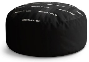 Sablio Taburet Circle AMG vzor: 38x48 cm