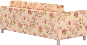 Potah na pohovku IKEA  Karlanda 3-místná nerozkládací, krátký barva vícebarevná látka vzorované