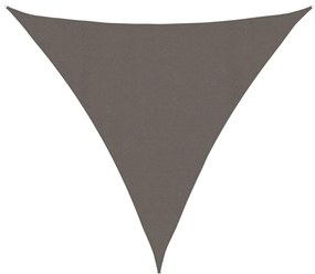 Stínící plachta 160 g/m² antracitová 4 x 4 x 4 m HDPE 311093
