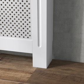HOMCOM Kryt Radiátoru na Zeď - Moderní Design, MDF, 78x19x82 cm