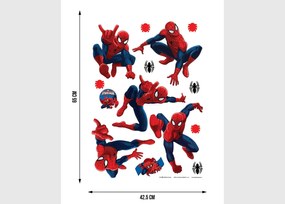 Dětská samolepka na zeď Marvel Spider-Man, Disney | 42.5 x 65 cm | DDK 1762