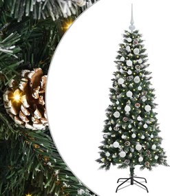Umělý vánoční stromeček Zelená 150 cm PVC, plast a ocel 3395811