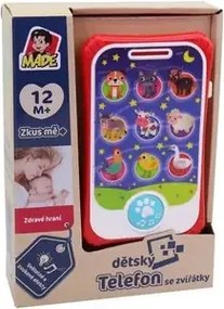 MaDe 15860 Dětský mobilní telefon / 9,5 x 15,5 cm / od 12 měsíců