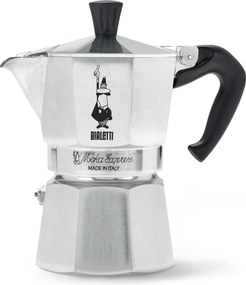 Bialetti Moka Express, 130 ml, stříbrná