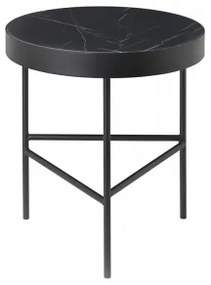 Marble Table Medium black Ferm Living