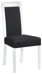 Jídelní židle René Zvolte dřevo: Bílá, Zvolte látku: látka 6b