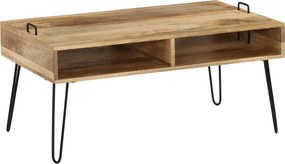vidaXL Konferenční stolek z masivního mangovníku 100 x 60 x 45 cm [246020]