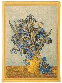 Gobelín  - Vase Iris By Van Gogh