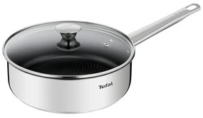 Nerezová pánev s poklicí ø 24 cm Cook Eat – Tefal