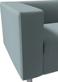 Potah na pohovku IKEA  Klippan 2-místná barva zelená látka sametová