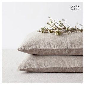 Lněný povlak na polštář 70x90 cm Natural – Linen Tales