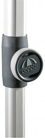 Doppler EXPERT 320 cm - slunečník s automatickým naklápěním klikou : Desén látky - 846