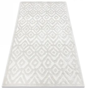 koberec SANTO SISAL 58381 diamanty, cikcak béžový velikost 180x270 cm | krásné koberce cz